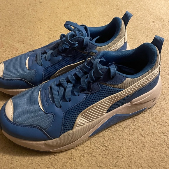 Puma | Shoes | Puma Brand Shoe Mens Size Colors Are White Blue And A ...
